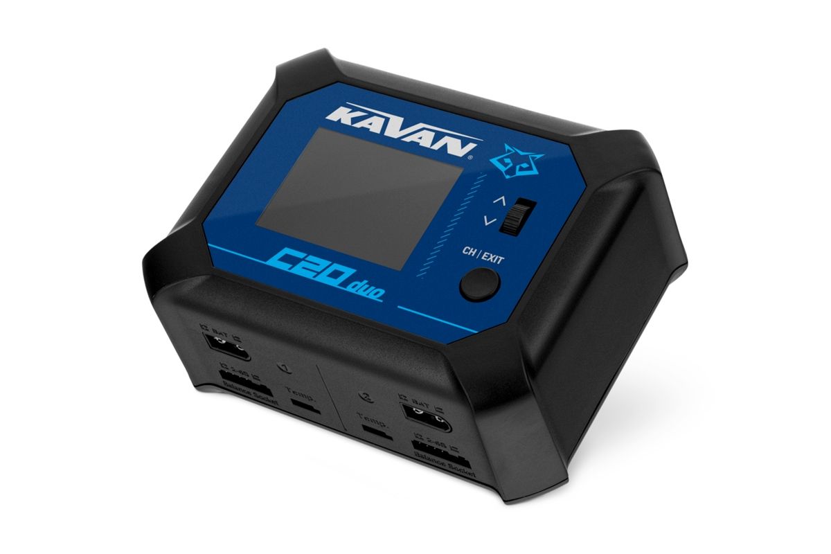 Kavan C20 Duo balanced charger 2x100W - RC Modellflysport